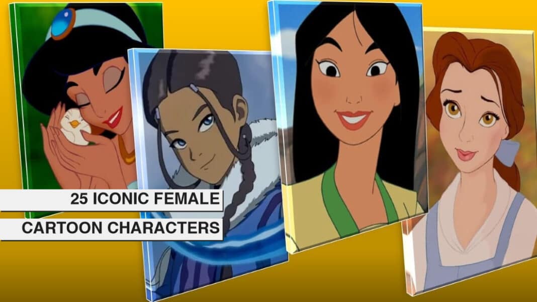 25 Iconic Female Cartoon Characters & What makes them Great