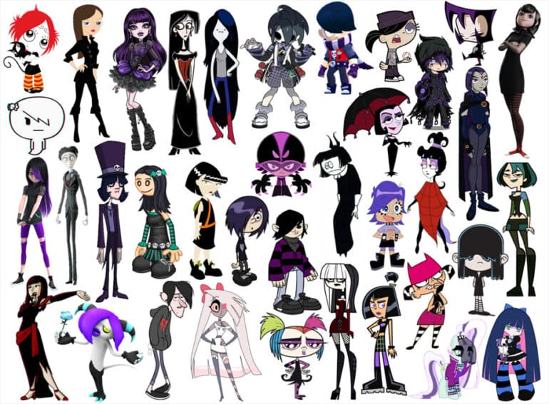 15 Most Emo Cartoon Characters Who Embody The Culture